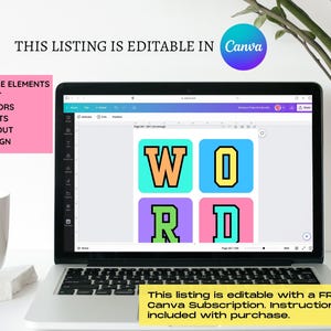 Editable Pastel Word Wall Bundle, Printable Classroom Sight Word ...
