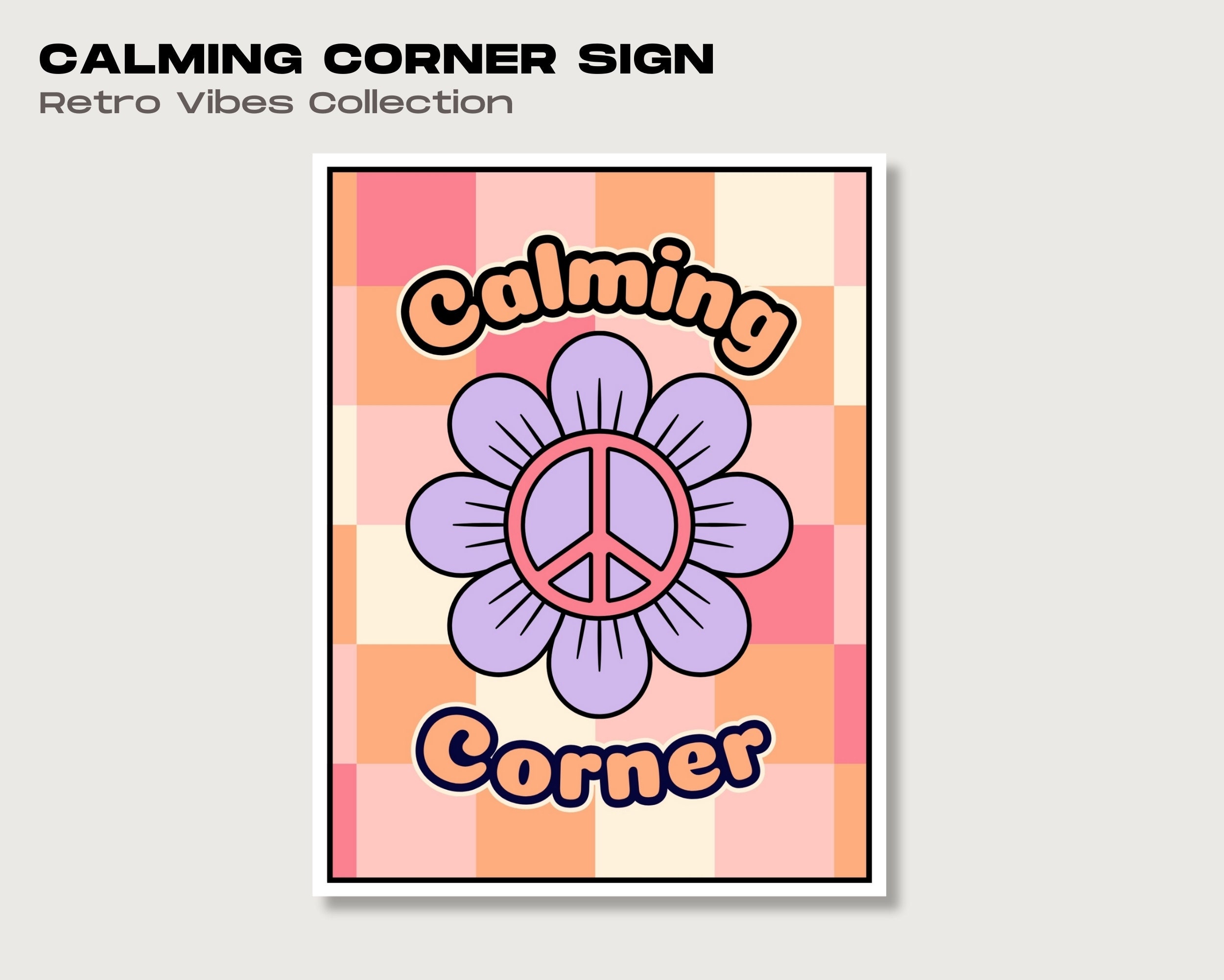 Calming Corner Posters, Kids Breathing Techniques, Printable & Editable ...