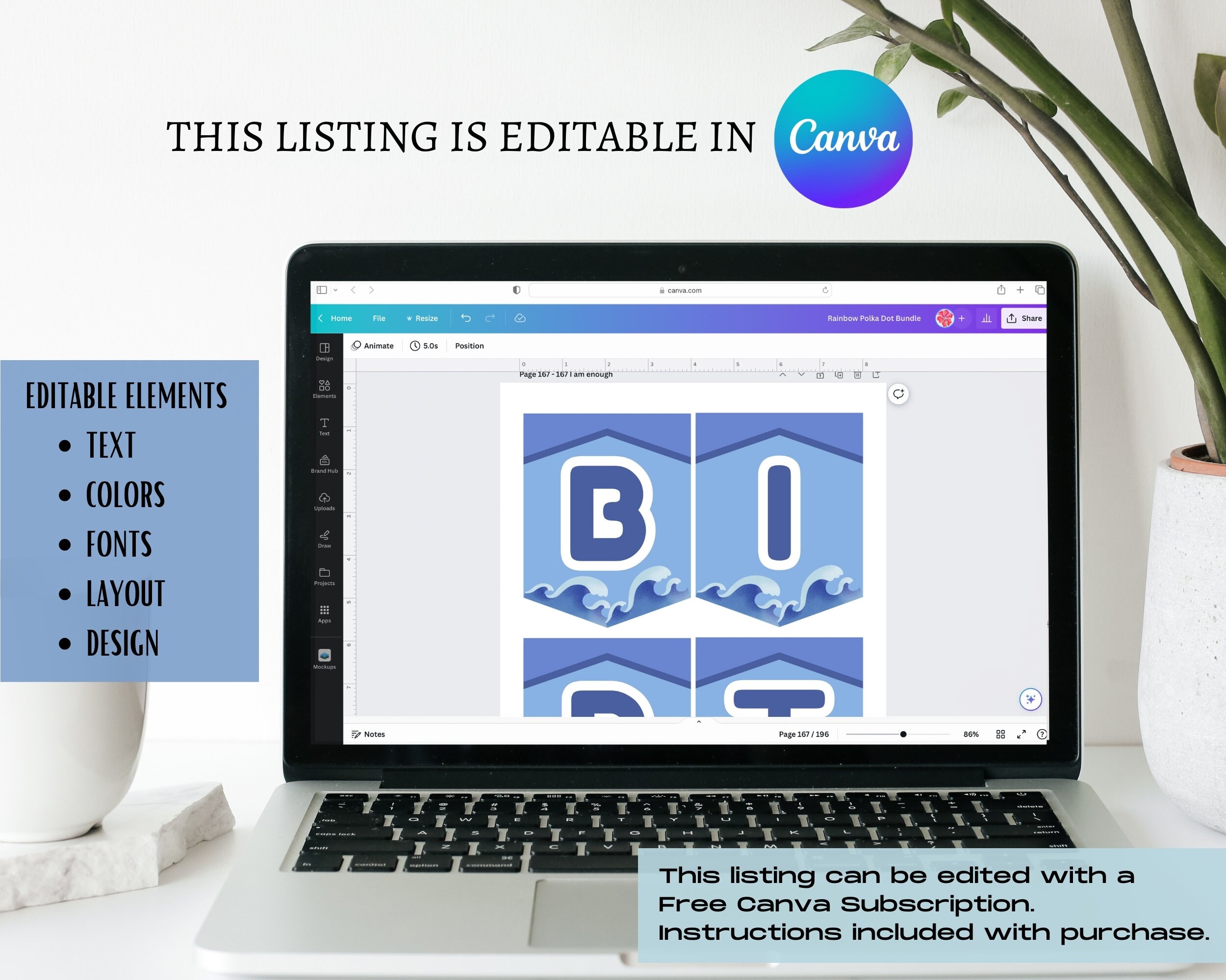 Ocean Theme Birthday Bundle, Printable & Editable Classroom Birthday ...