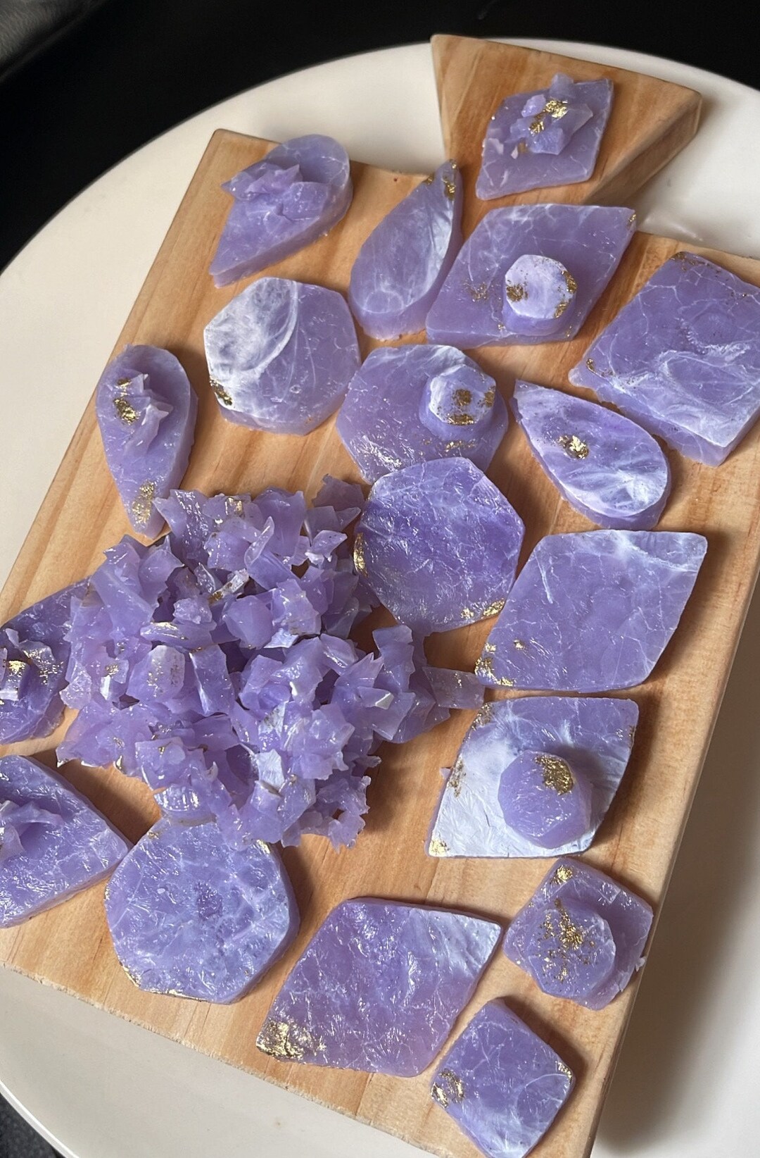 Kohakutou Crystal Candy Amethyst Lavender Box FREE SHIPPING, ASMR ...