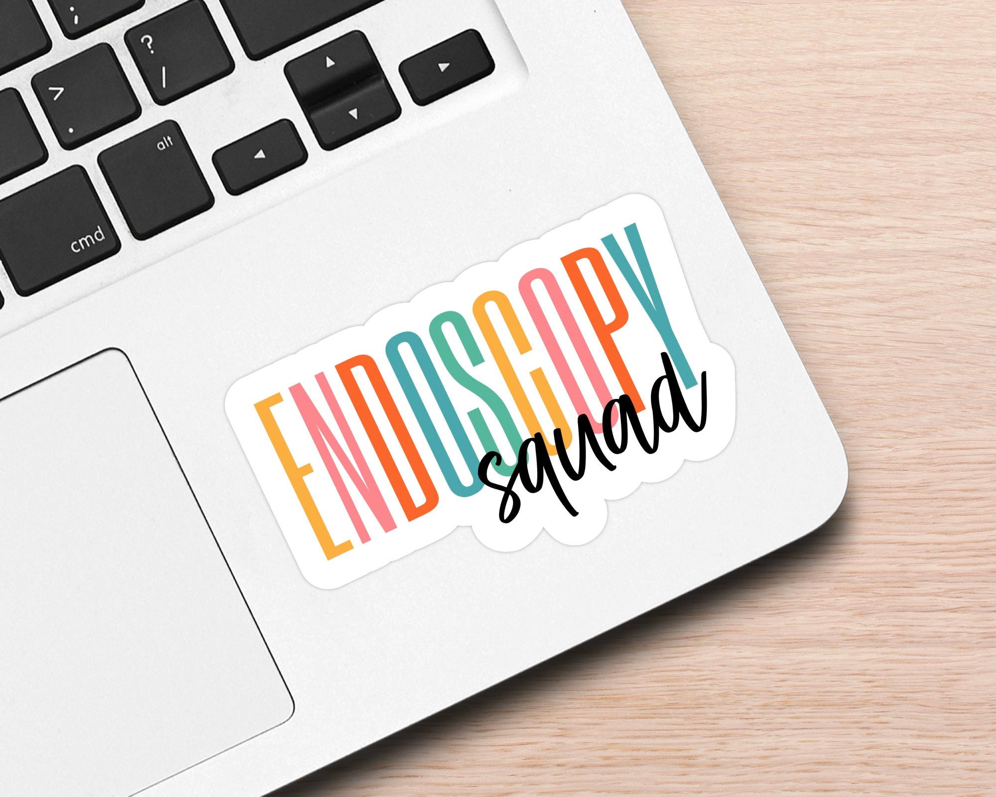 Endoscopy Squad Sticker Gift, Endoscopy Technician Laptop Bottle Decal ...