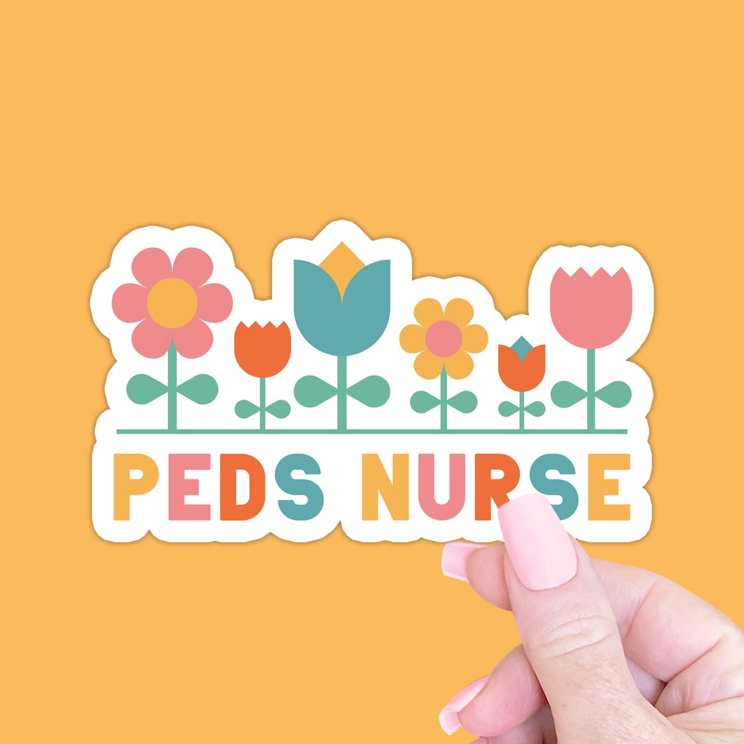 Pediatric Nurse Sticker Gift, PEDS Crew Gift for Pediatric Nurse ...