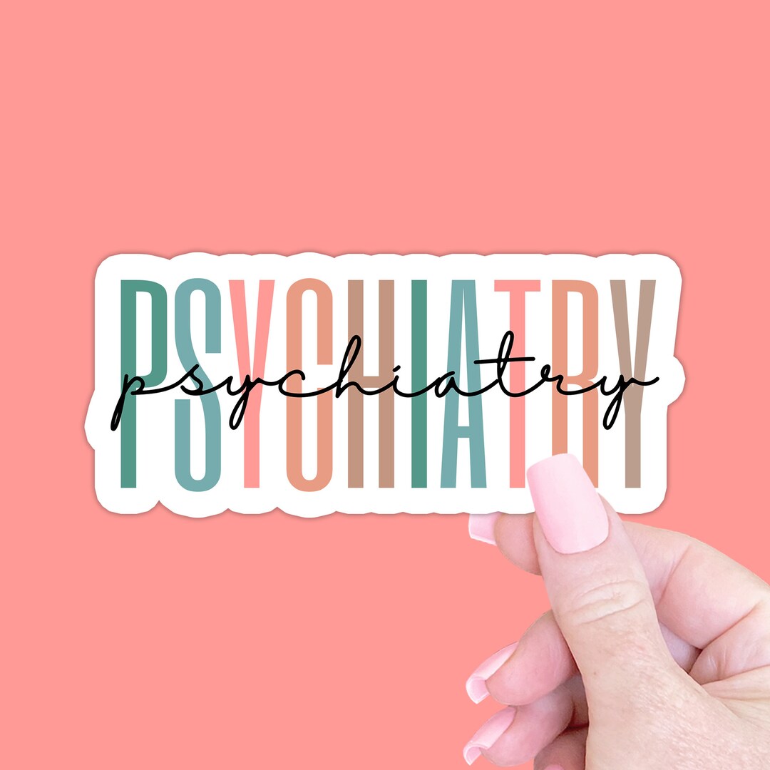 Psychiatry Sticker Gift, Future Psychiatrist Laptop Water Bottle ...