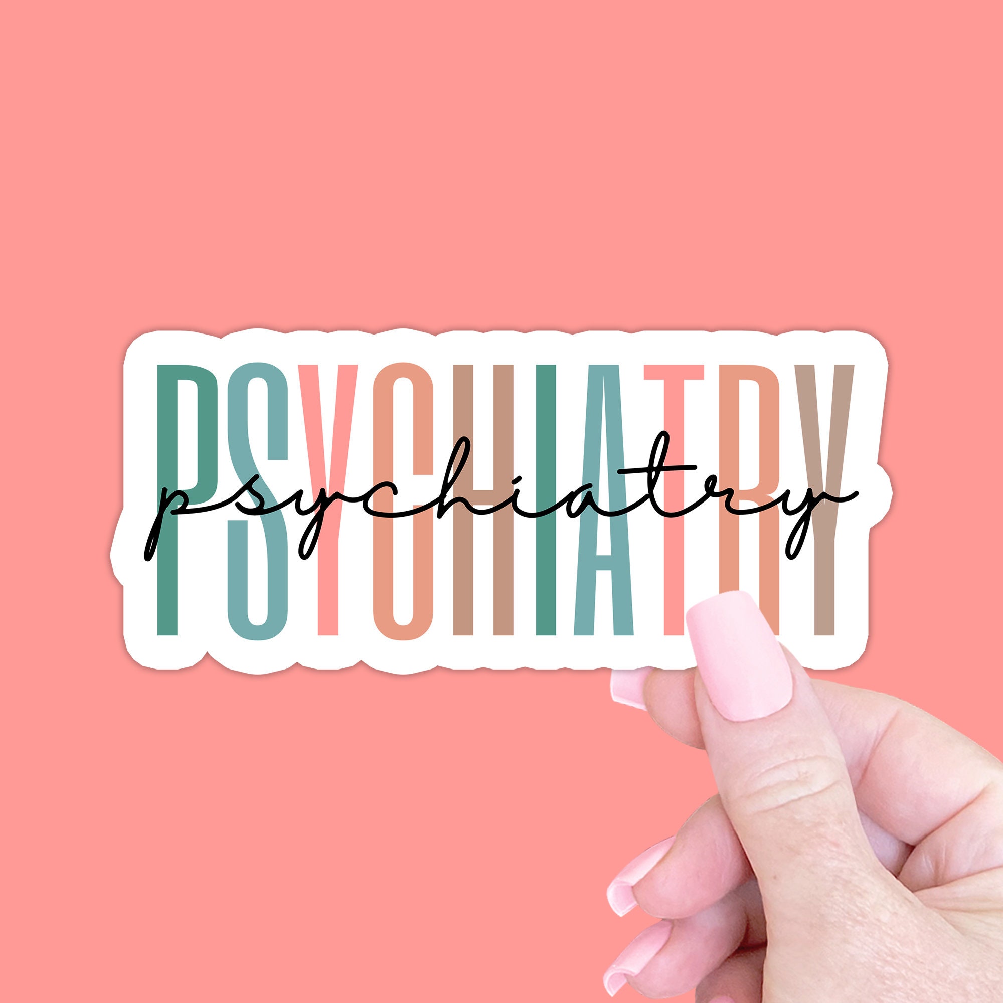 Psychiatry Sticker Gift, Future Psychiatrist Laptop Water Bottle ...