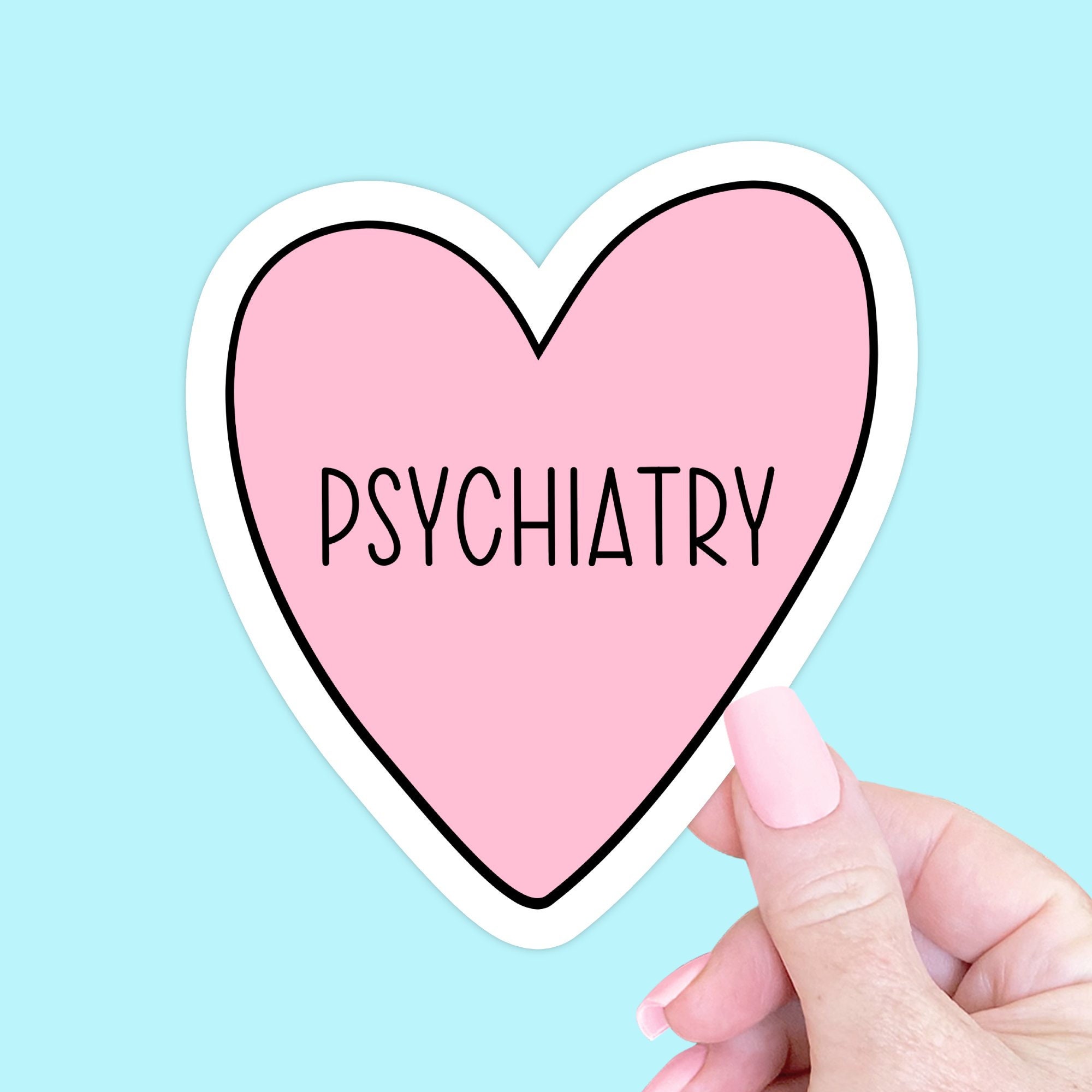 Psychiatry Sticker Gift Future Psychiatrist Laptop Water - Etsy