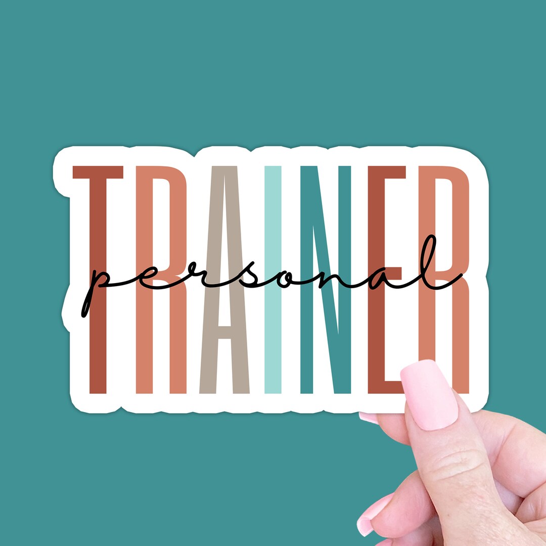 Personal Trainer Sticker Gift, Personal Fitness Trainer Coach Laptop ...