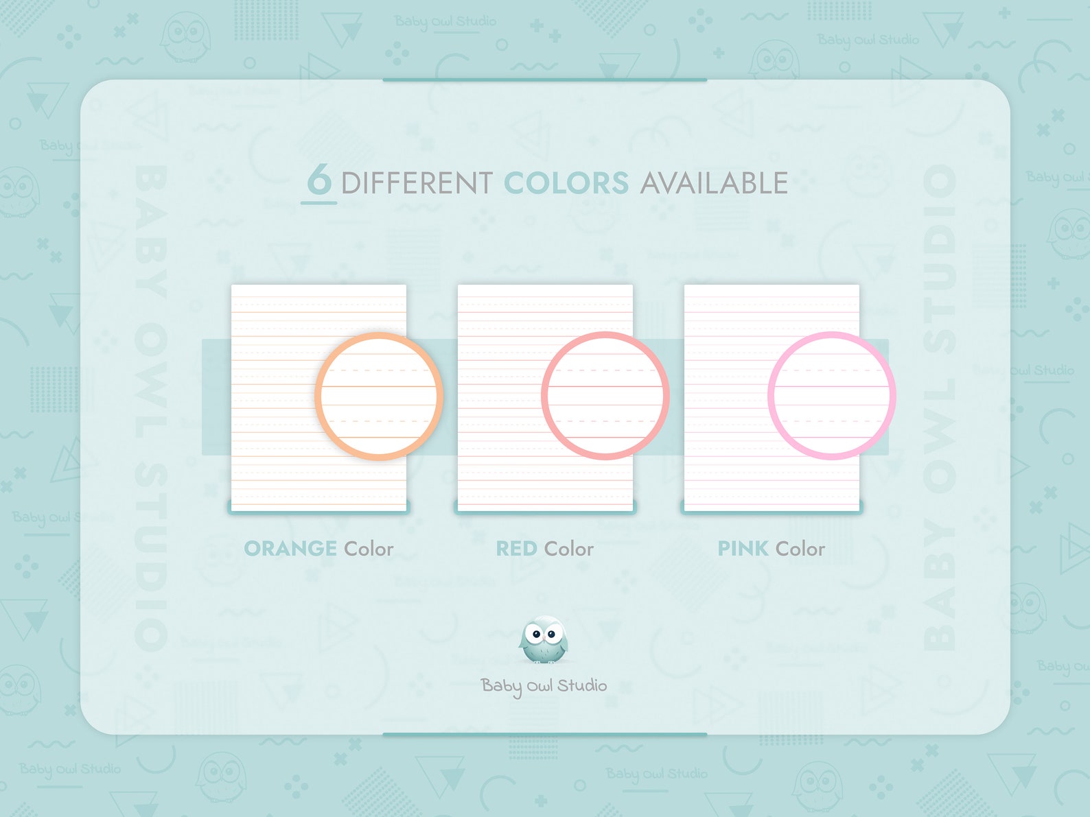 Handwriting Paper Bundle Printable Lined Paper Writing Practice ...