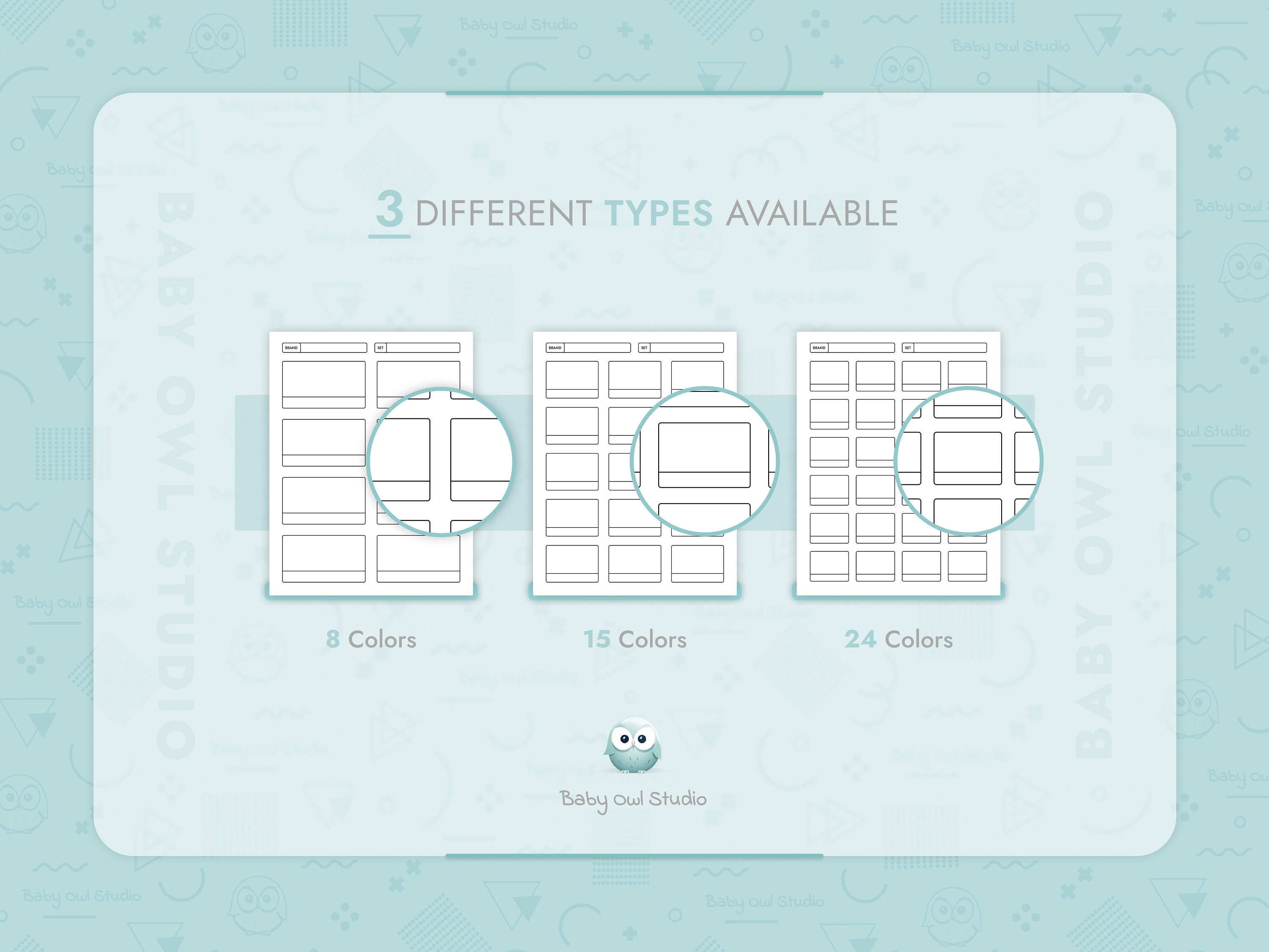 Color Swatch Chart Blank Color Chart Printable Color Swatch Template ...