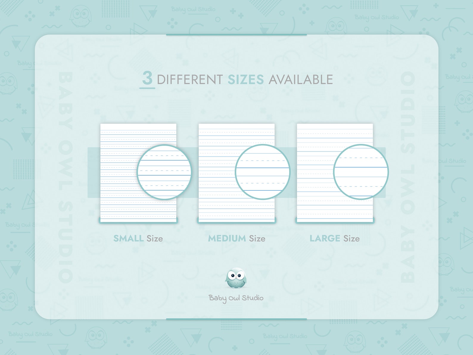 Handwriting Paper Bundle Printable Lined Paper Writing Practice ...