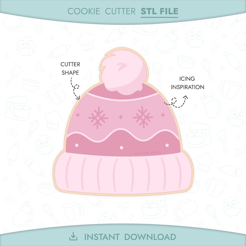 Cookie Cutter Beanie Hat - Etsy