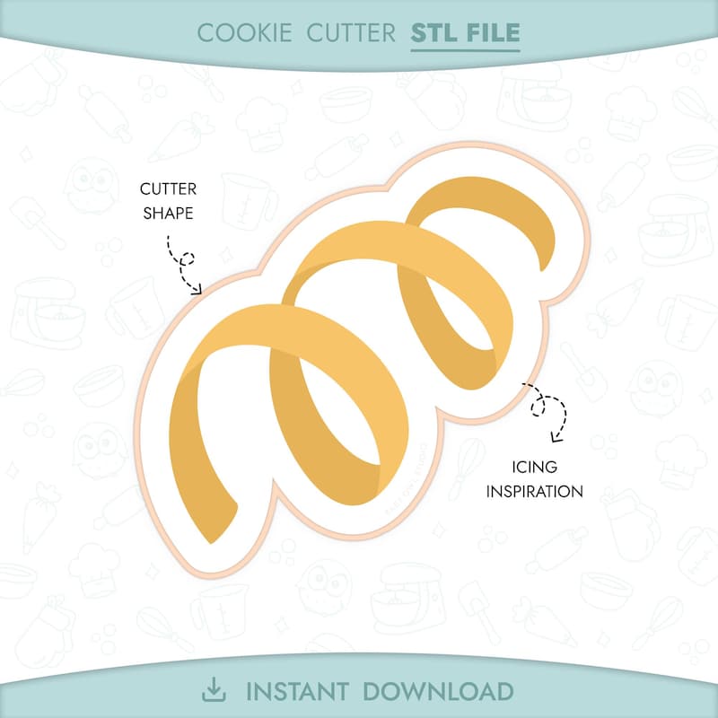 Streamers Cookie Cutter - Etsy