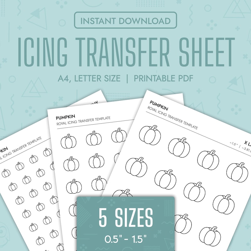 Icing Transfers Sheets - Etsy
