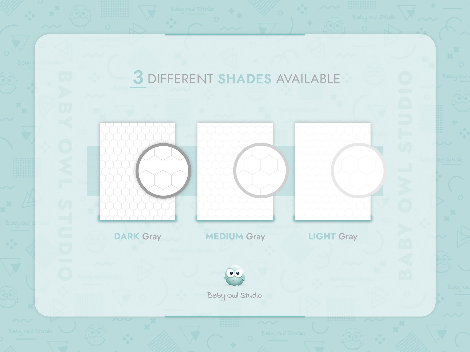 Hexagonal Grid Paper Bundle Printable Organic Chemistry Paper Templates ...