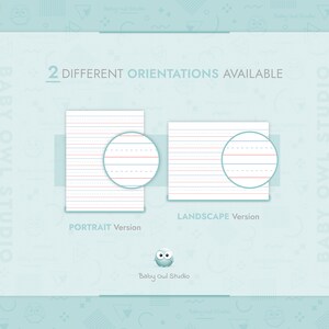 Handwriting Paper Bundle Printable Lined Paper Writing Practice ...