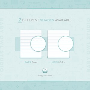 Handwriting Paper Bundle Printable Lined Paper Writing Practice ...