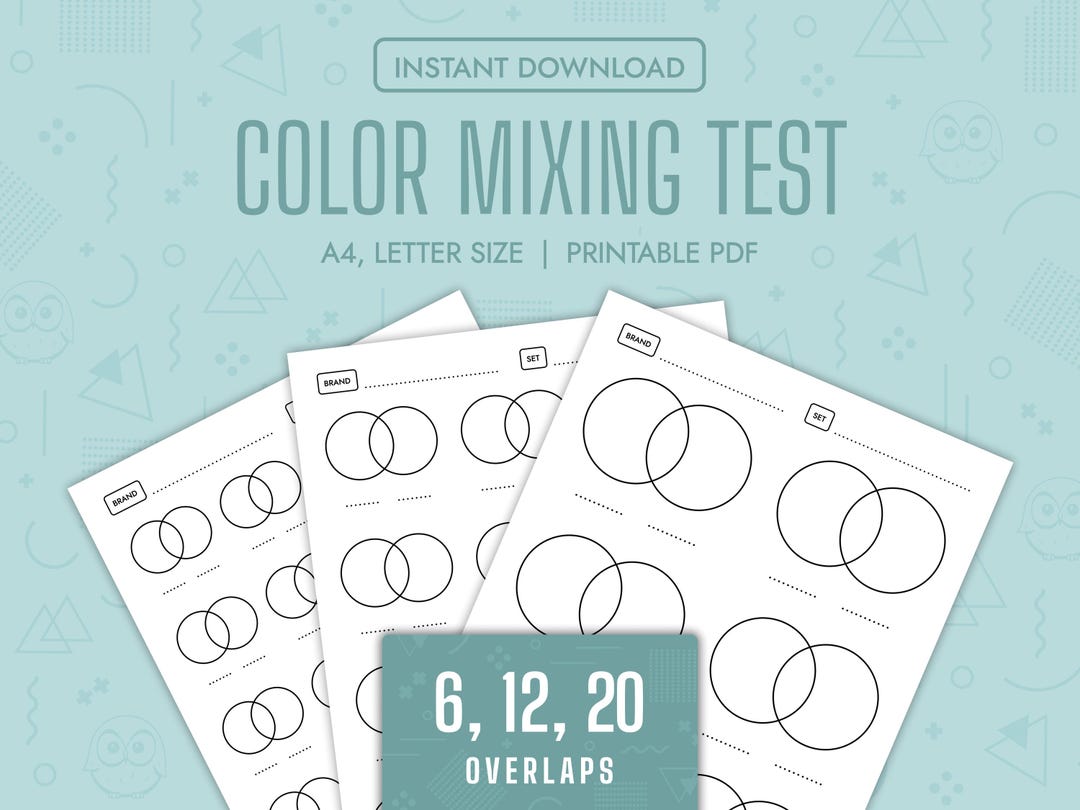 Color Mixing Chart Color Combinations Chart Printable Color Mix Chart ...