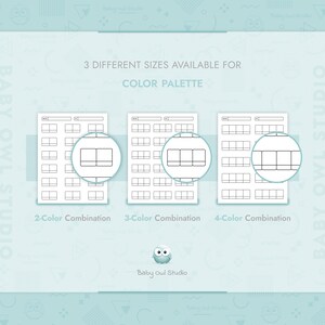 Coloring Practice Worksheets Color Swatch Chart Blank Color Palette ...