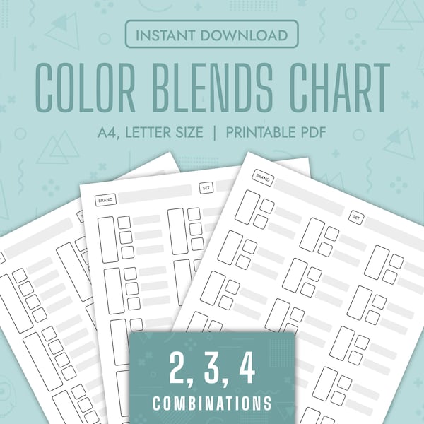 Color Combinations - Etsy