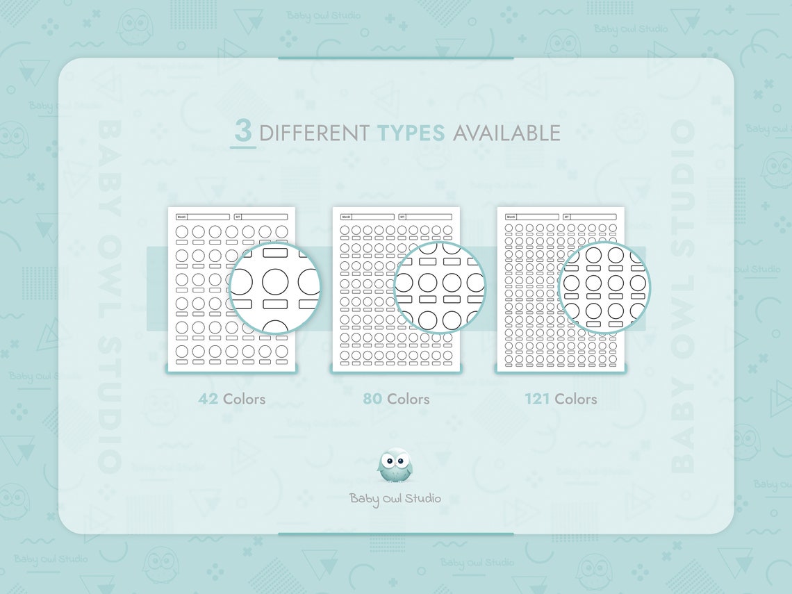 Color Swatch Chart Blank Color Chart Printable Color Swatch Template ...