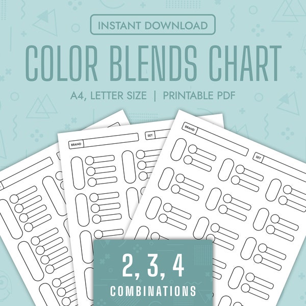 Color Combinations - Etsy