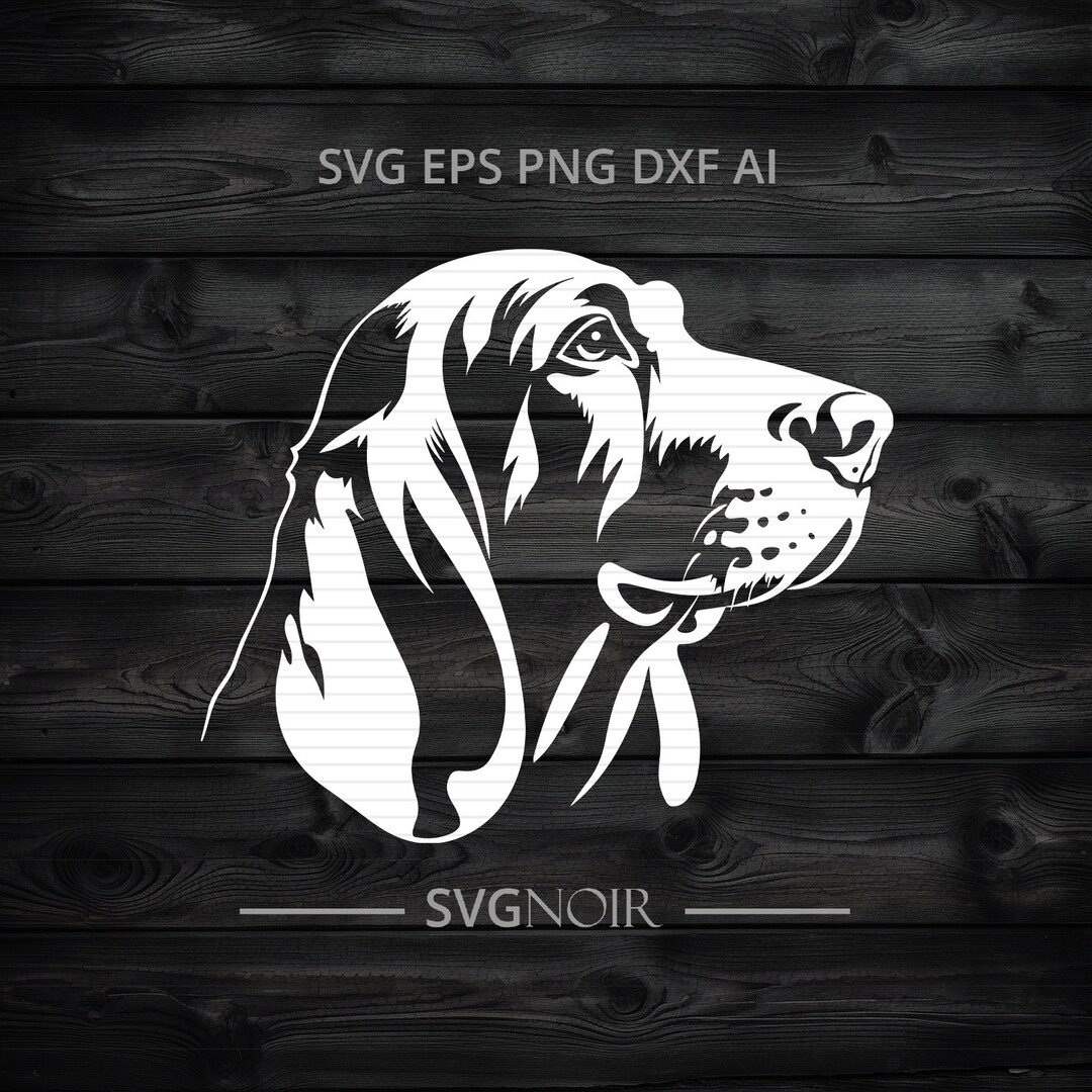 Basset Hound Svg PNG EPS Dxf SVG Ai - Etsy