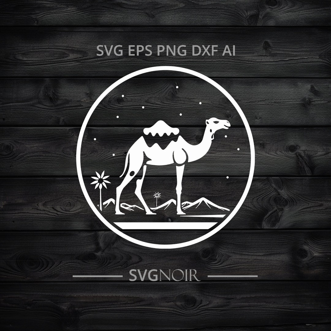 Camel Svg Vector Graphic PNG EPS Dxf SVG Ai - Etsy