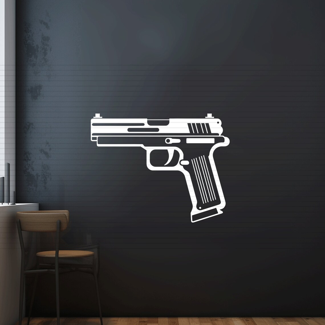 9mm Pistol 1911 Svg PNG EPS Dxf SVG Ai - Etsy
