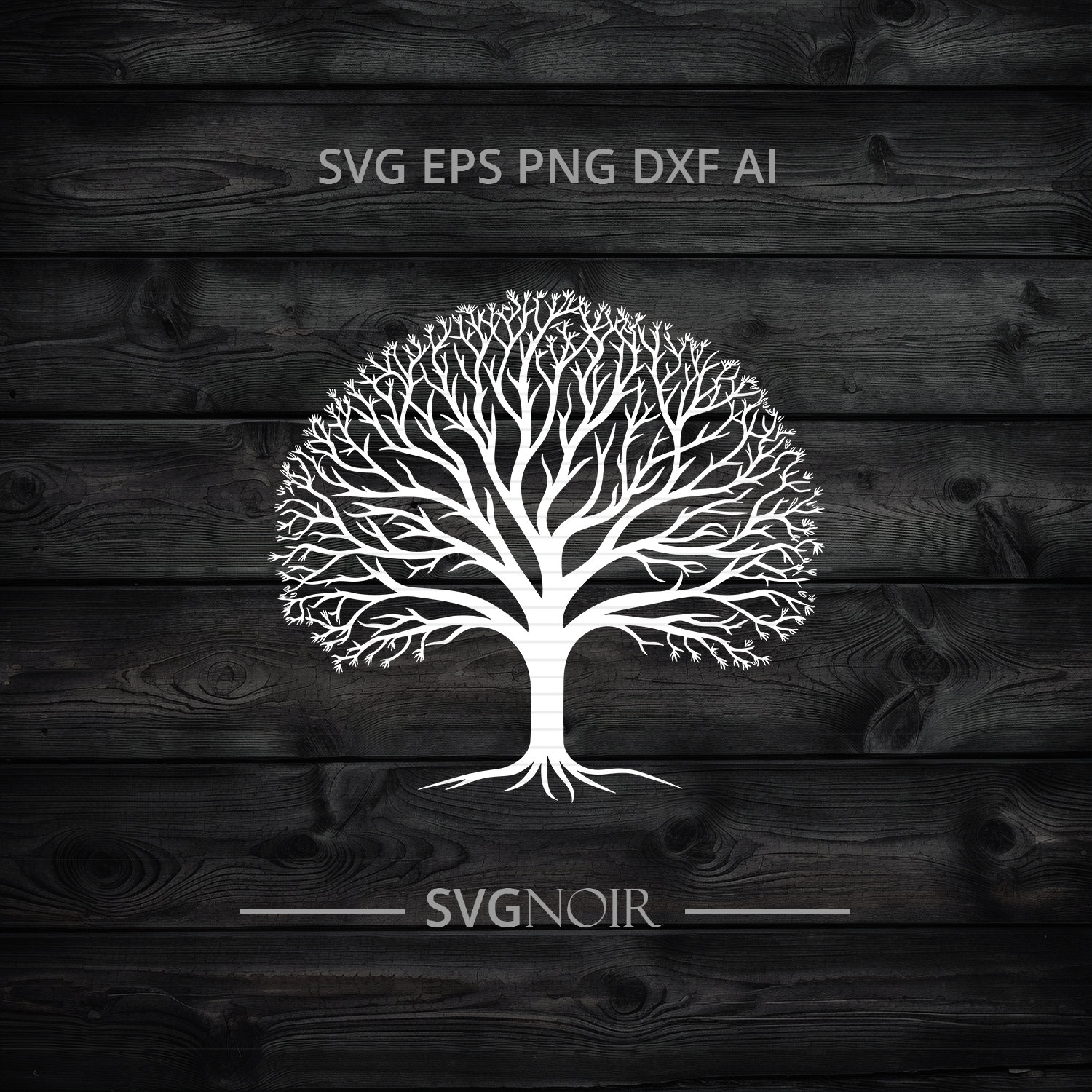Tree Svg PNG EPS Dxf SVG Ai - Etsy