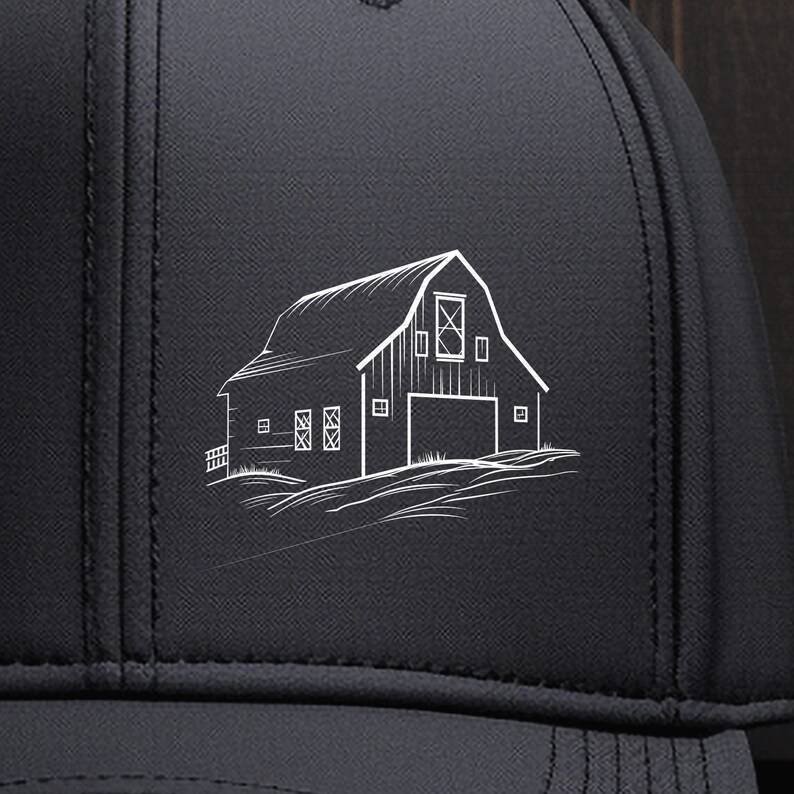 Barn Farm Svg PNG EPS Dxf SVG Ai - Etsy