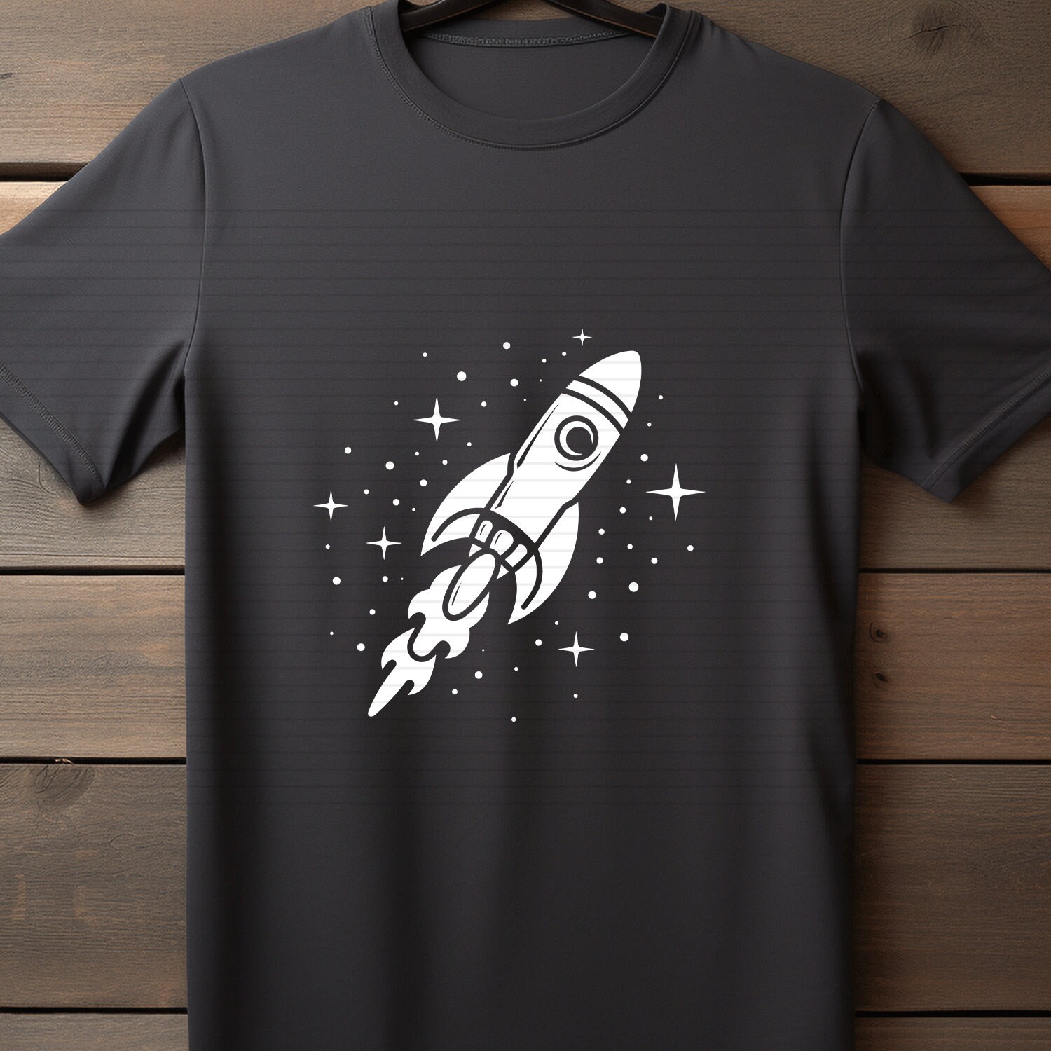 Rocketship Svg Vector Graphic PNG EPS Dxf SVG Ai - Etsy
