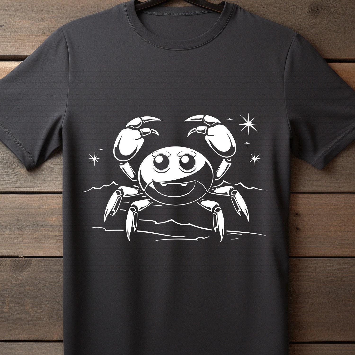 Crab Svg Vector Graphic PNG EPS Dxf SVG Ai - Etsy