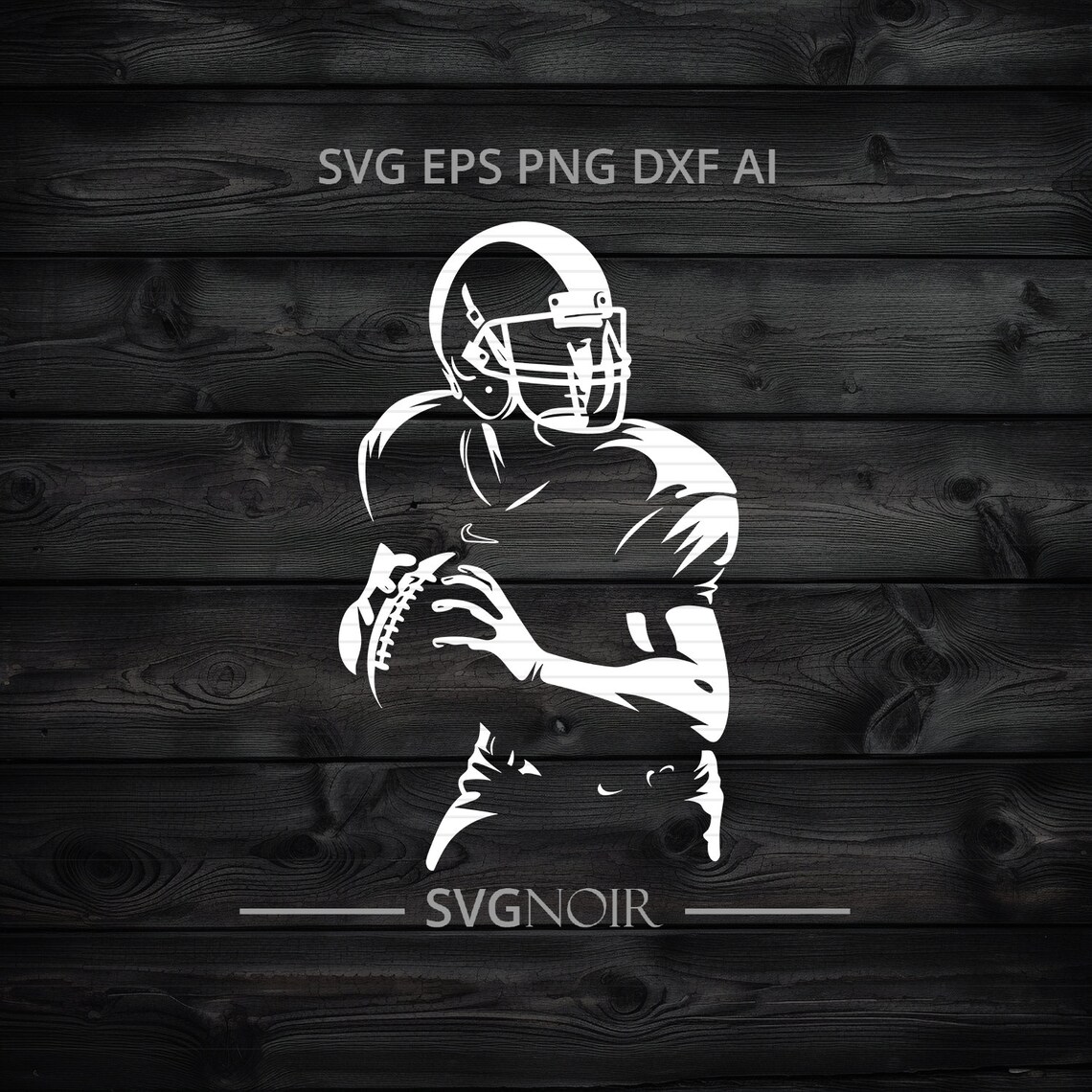 Quarterback Svg PNG EPS Dxf SVG Ai - Etsy