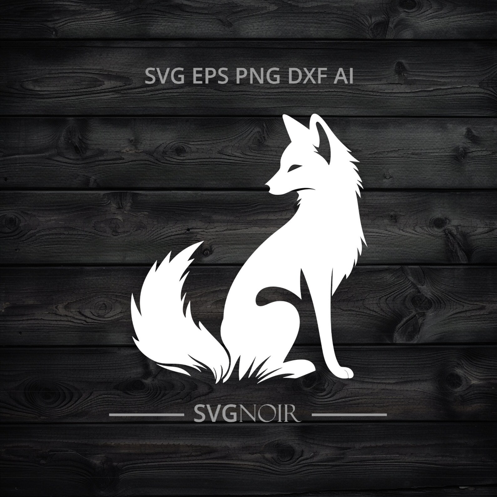 Fox Svg Vector Graphic PNG EPS Dxf SVG Ai - Etsy