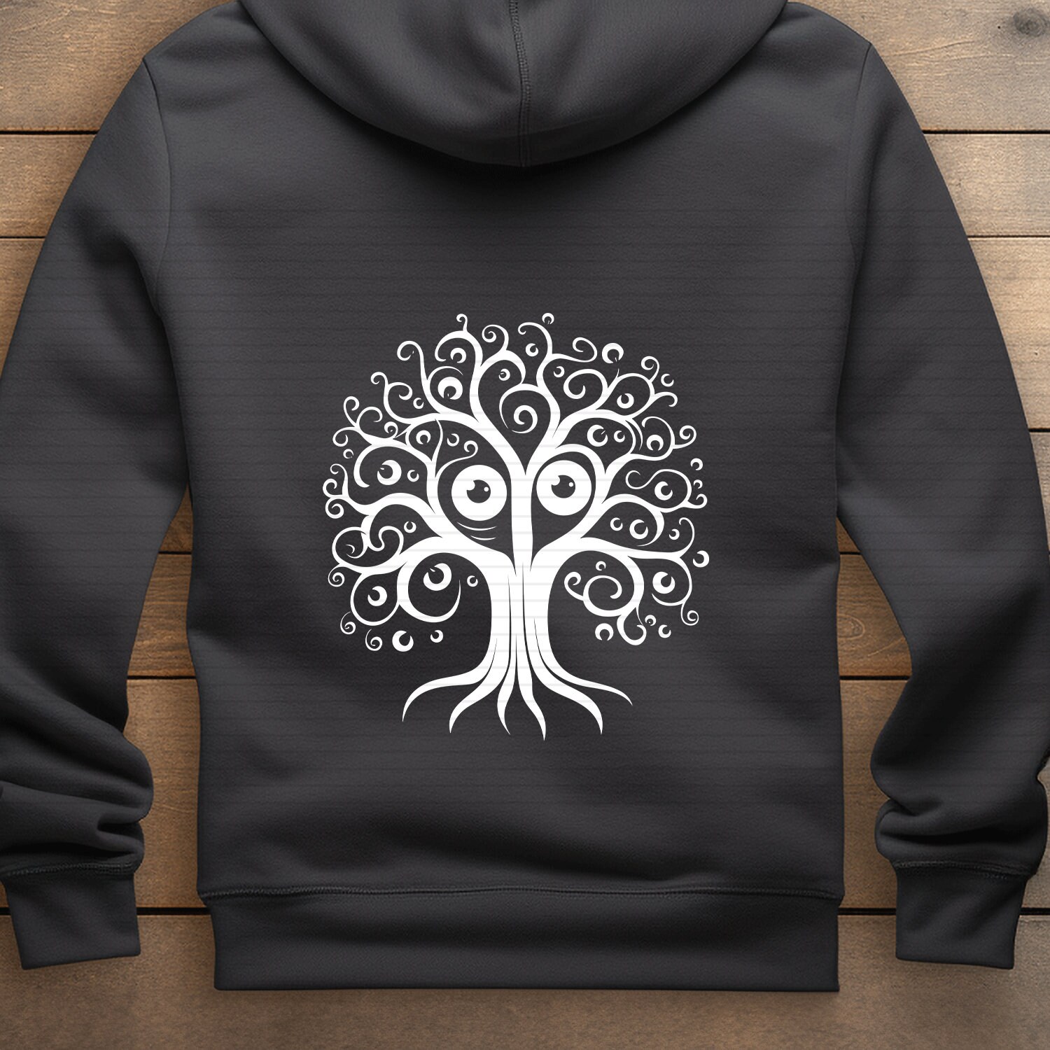 Whimsical Tree Svg Vector Graphic PNG EPS Dxf SVG Ai - Etsy