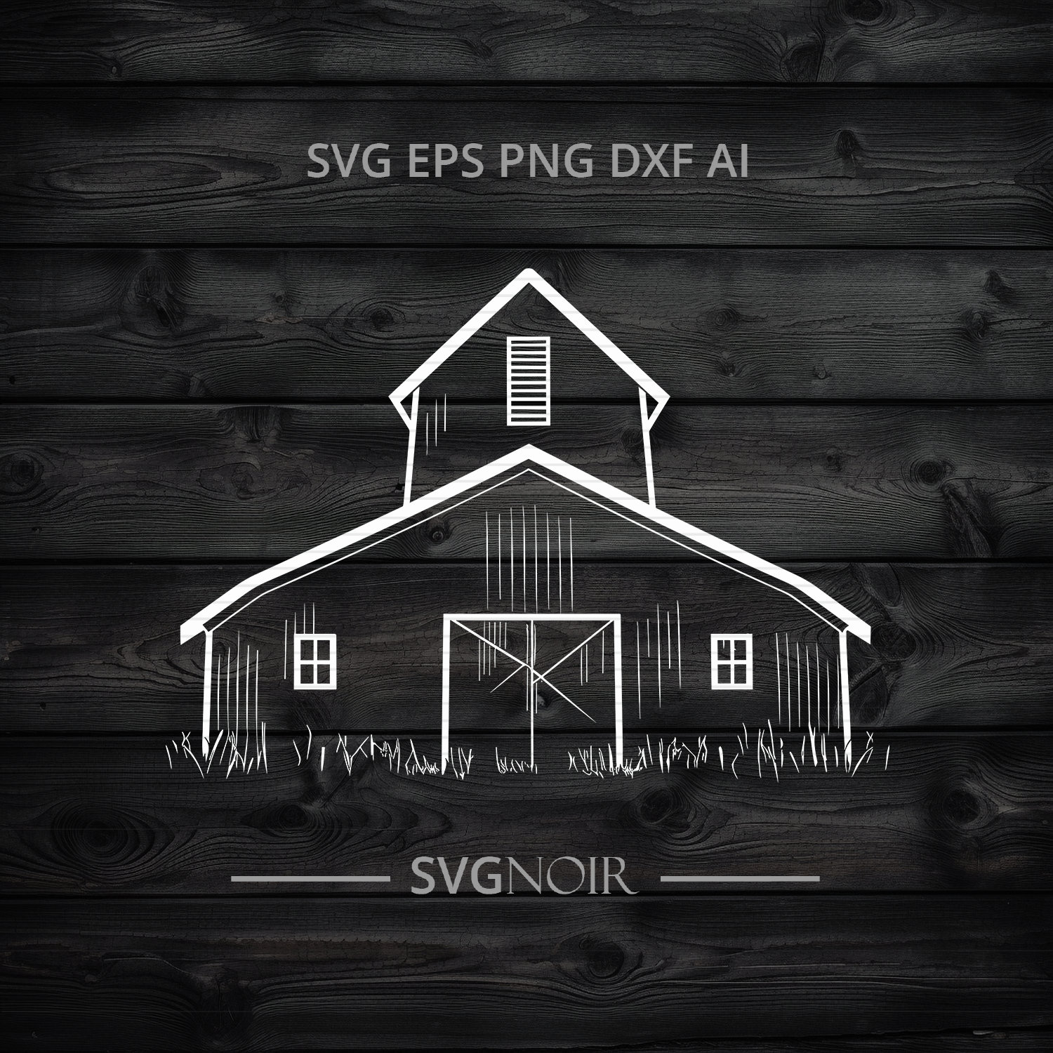 Barn Farm Svg PNG EPS Dxf SVG Ai - Etsy