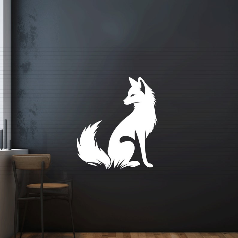 Fox Svg Vector Graphic PNG EPS Dxf SVG Ai Cricut & - Etsy