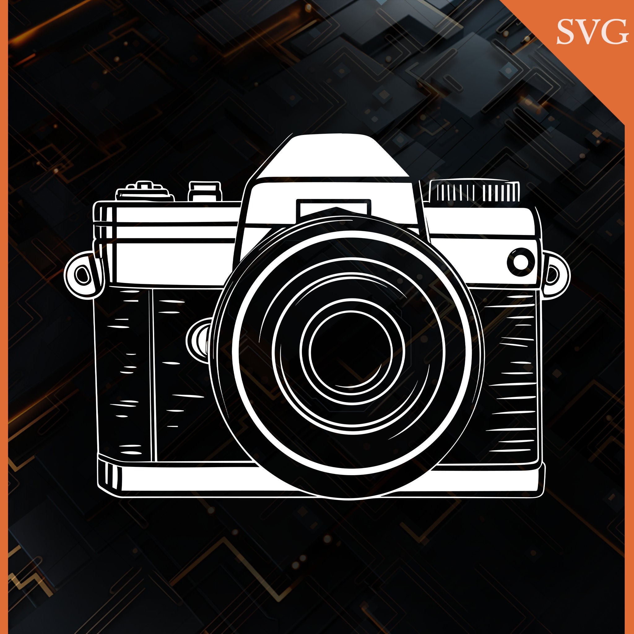 Camera Svg PNG EPS Dxf SVG Ai - Etsy