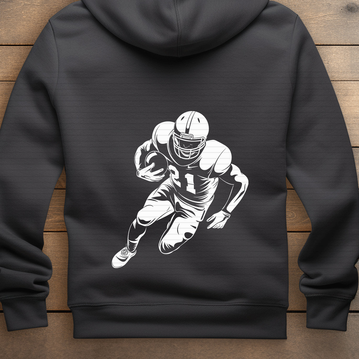 Football Running Back Vector Svg PNG EPS Dxf SVG Ai Files - Etsy