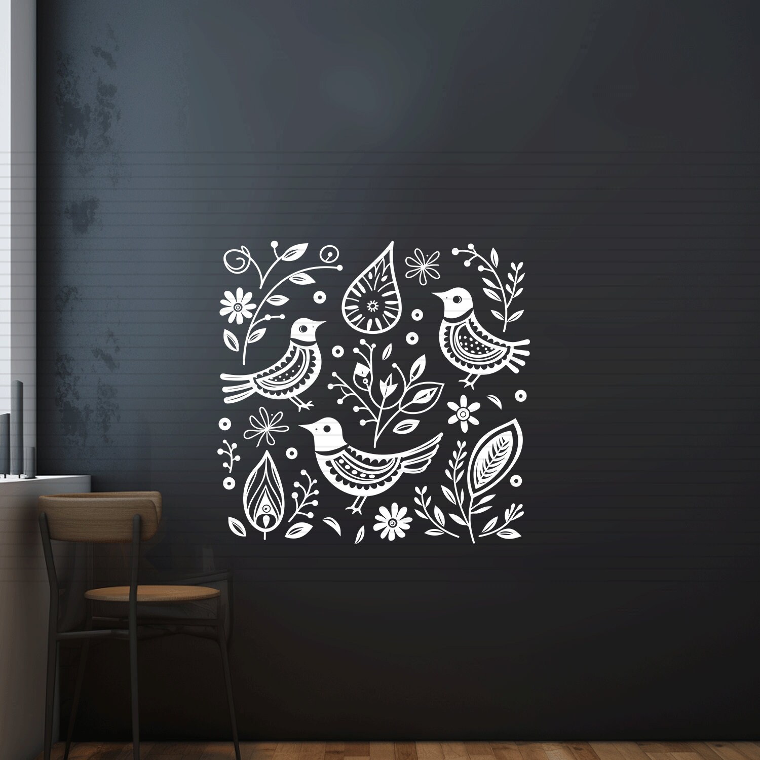 Boho Birds Svg PNG EPS Dxf SVG Ai - Etsy