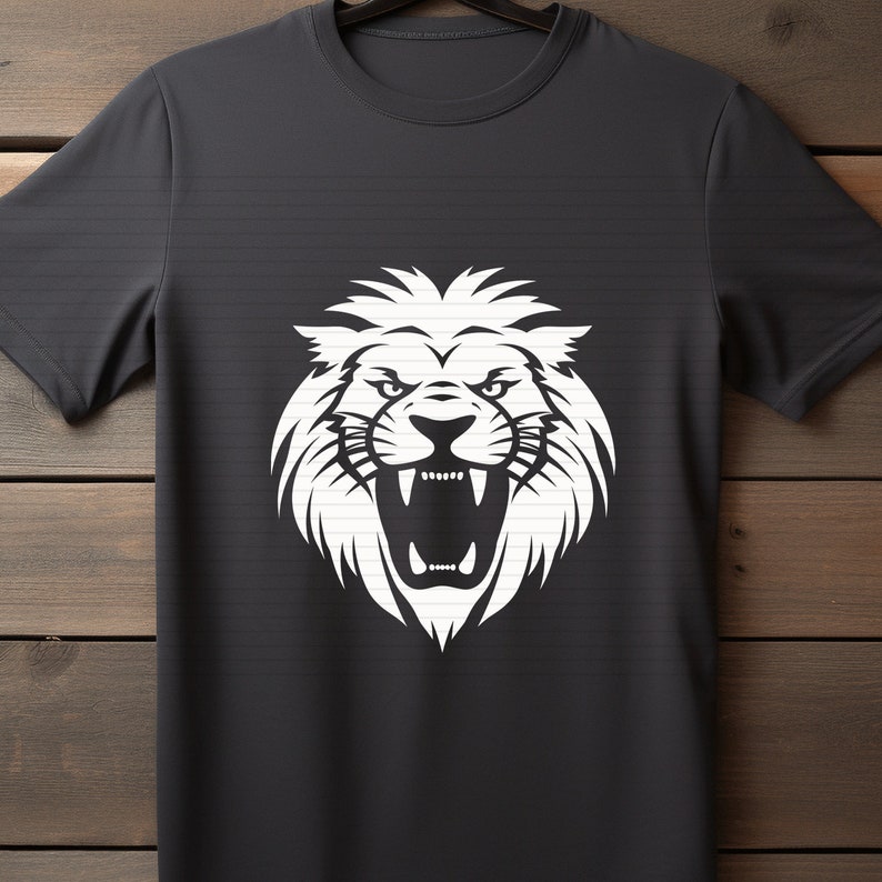Roaring Mighty Lion Svg PNG EPS Dxf SVG Ai - Etsy
