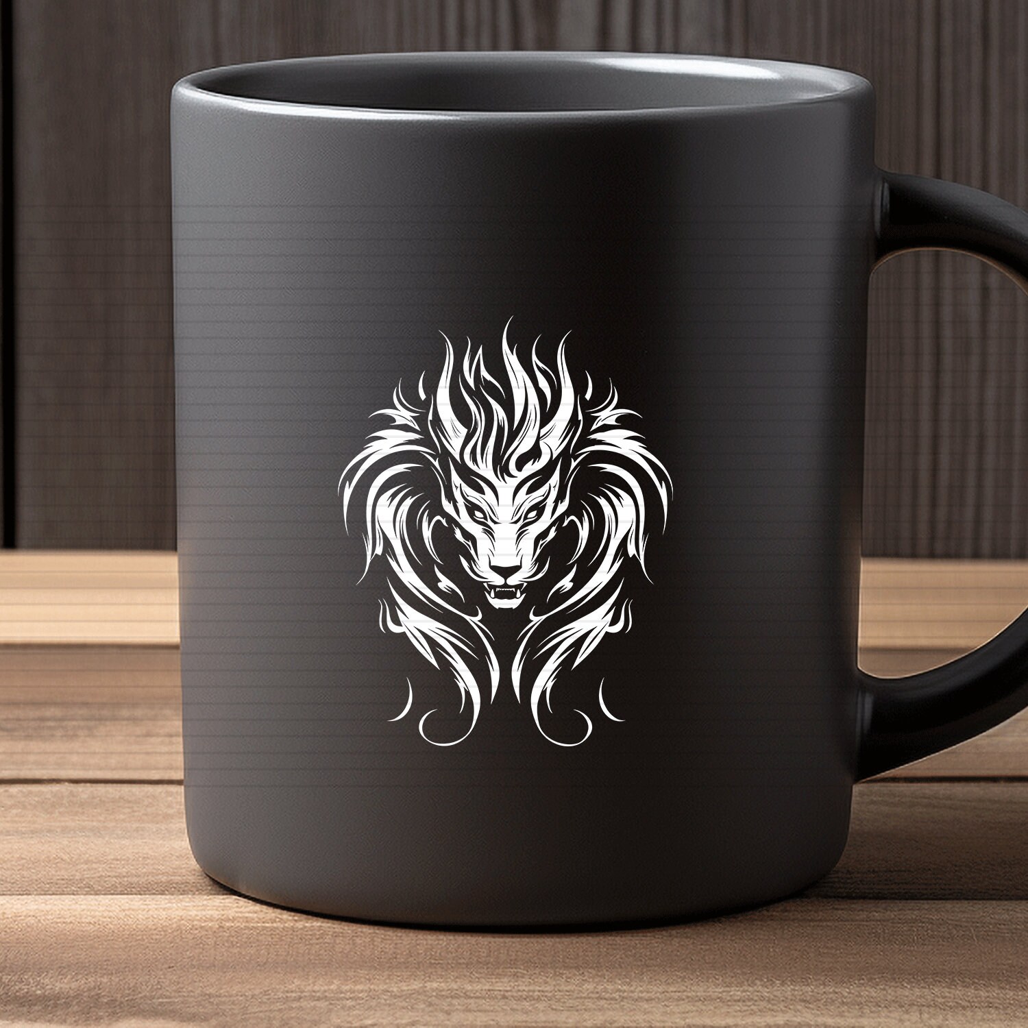 Chimera Head With Fire Svg PNG EPS Dxf SVG Ai Files - Etsy