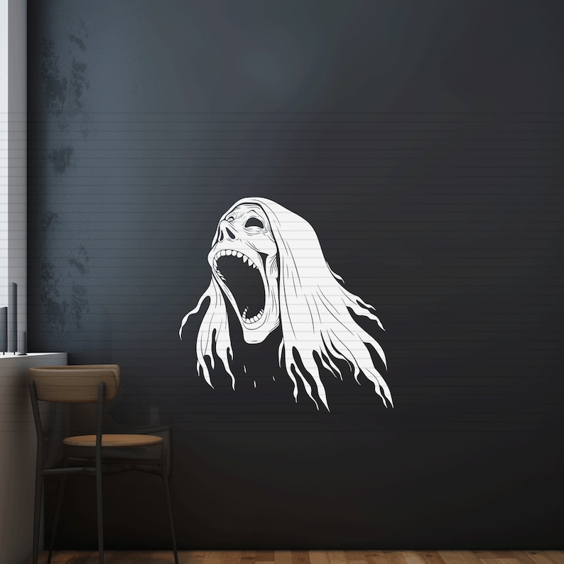 Banshee Wailing Flag svg / PNG EPS dxf SVG ai archivos - Etsy México