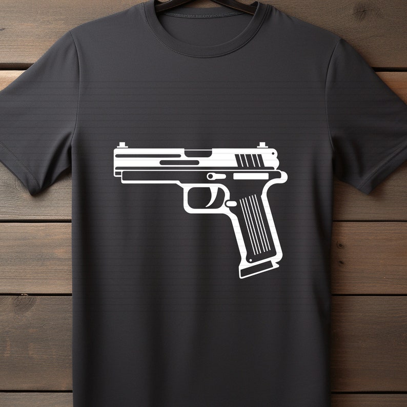 9mm Pistol 1911 Svg PNG EPS Dxf SVG Ai - Etsy