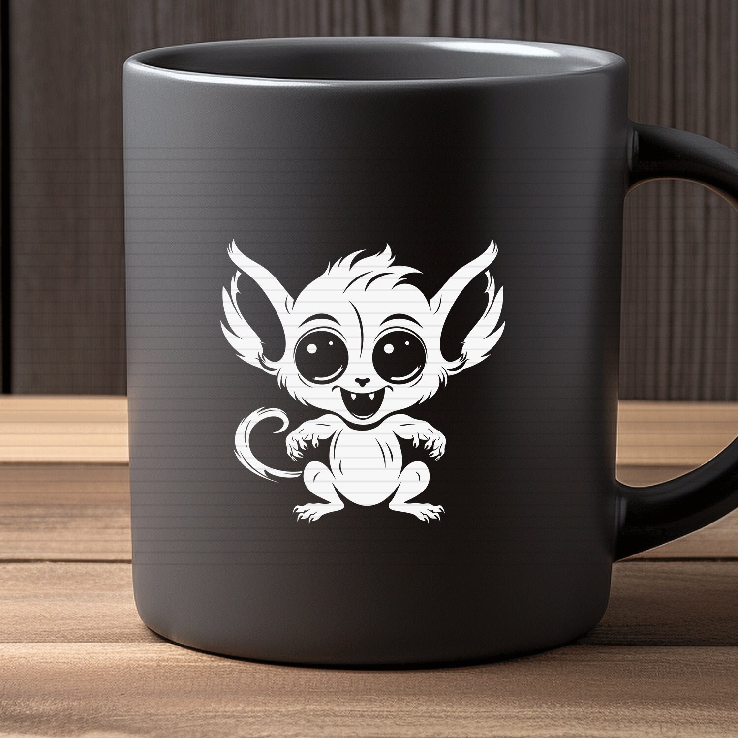 Baby Tarsier Svg PNG EPS Dxf SVG Ai - Etsy