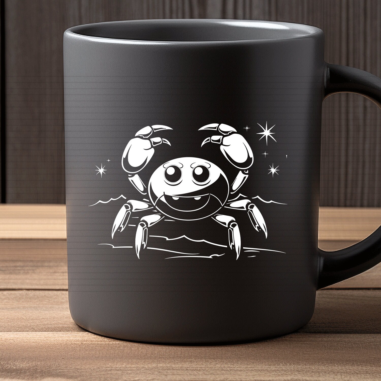 Crab Svg Vector Graphic PNG EPS Dxf SVG Ai - Etsy