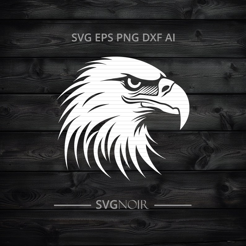 Bald Eagle Svg PNG EPS Dxf SVG Ai - Etsy