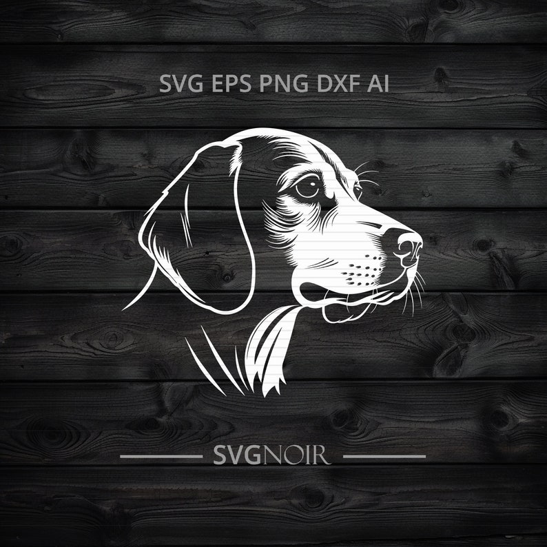 Beagle Svg PNG EPS Dxf SVG Ai - Etsy