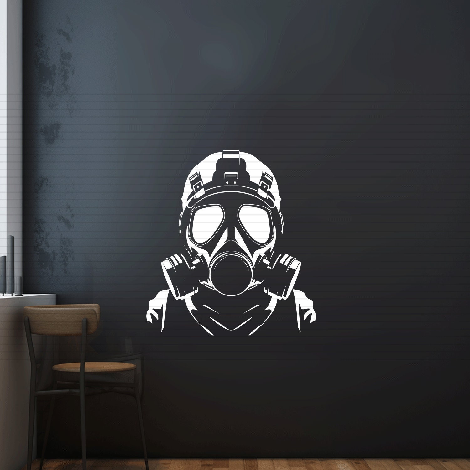 Gas Mask Svg PNG EPS Dxf SVG Ai - Etsy