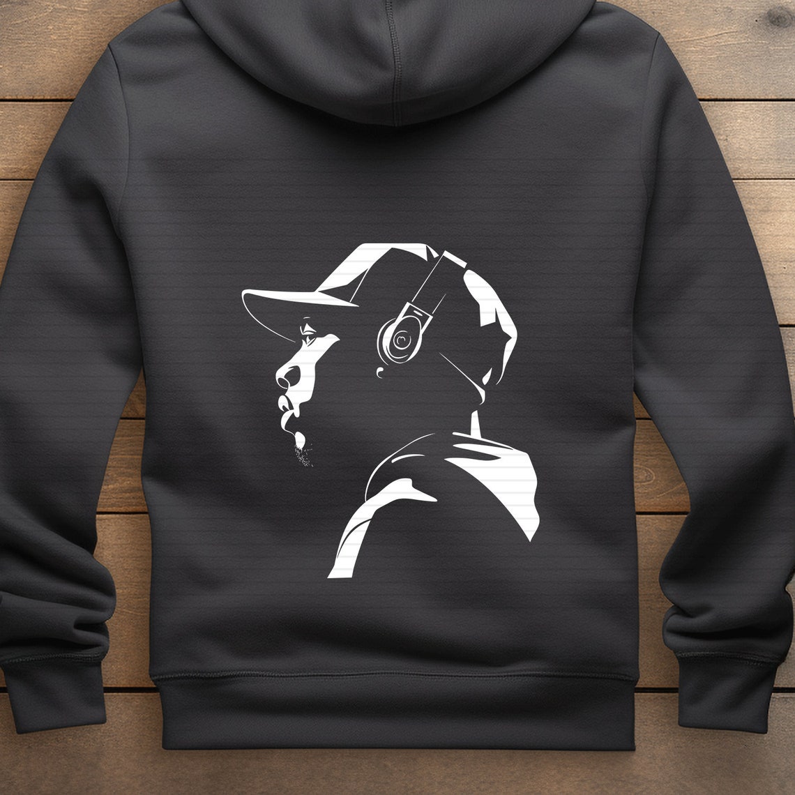 Hip Hop Rapper Svg PNG EPS Dxf SVG Ai - Etsy