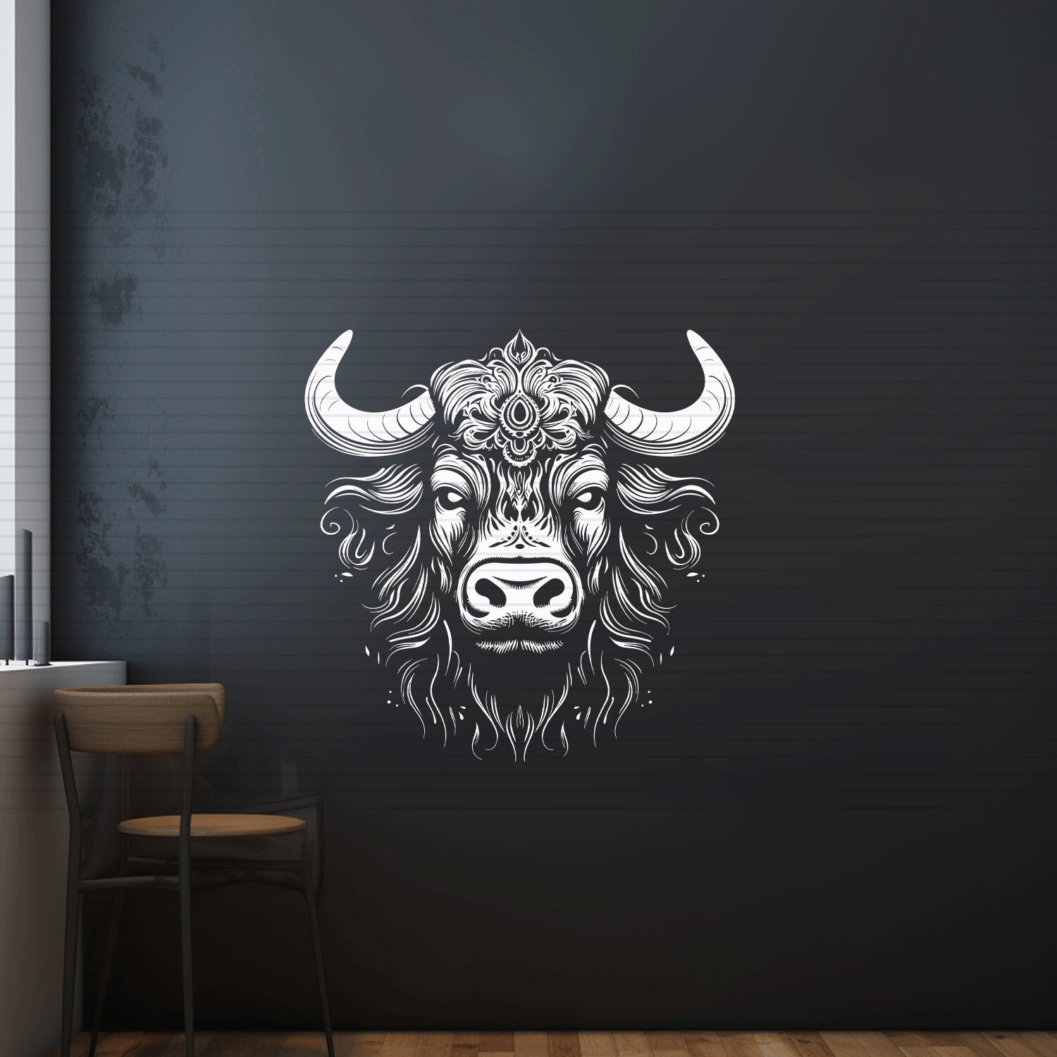 Bull Head Vector Clipart in SVG Ai DXF Eps PNG Cricut - Etsy Australia